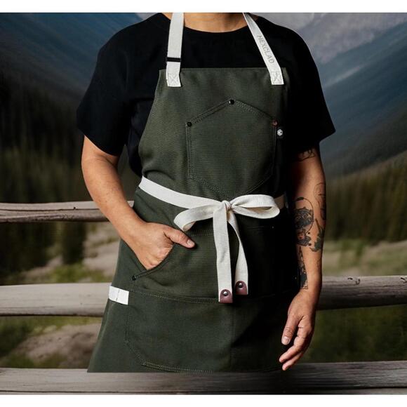 Hexclad | Kitchen | Hexclad Eco Modern Apron Forest Green Recycled ...